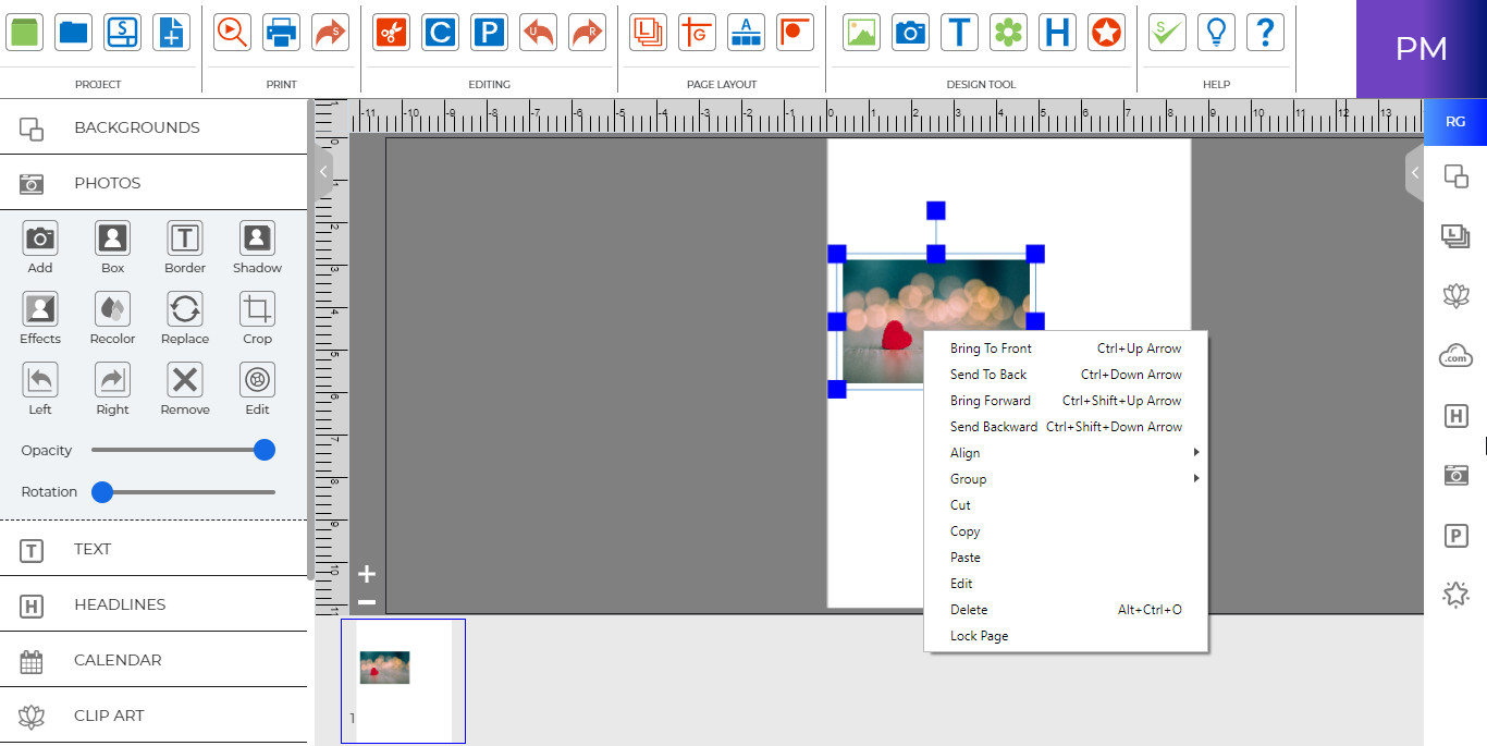 Interface Reference - PrintMaster v9 Userguide